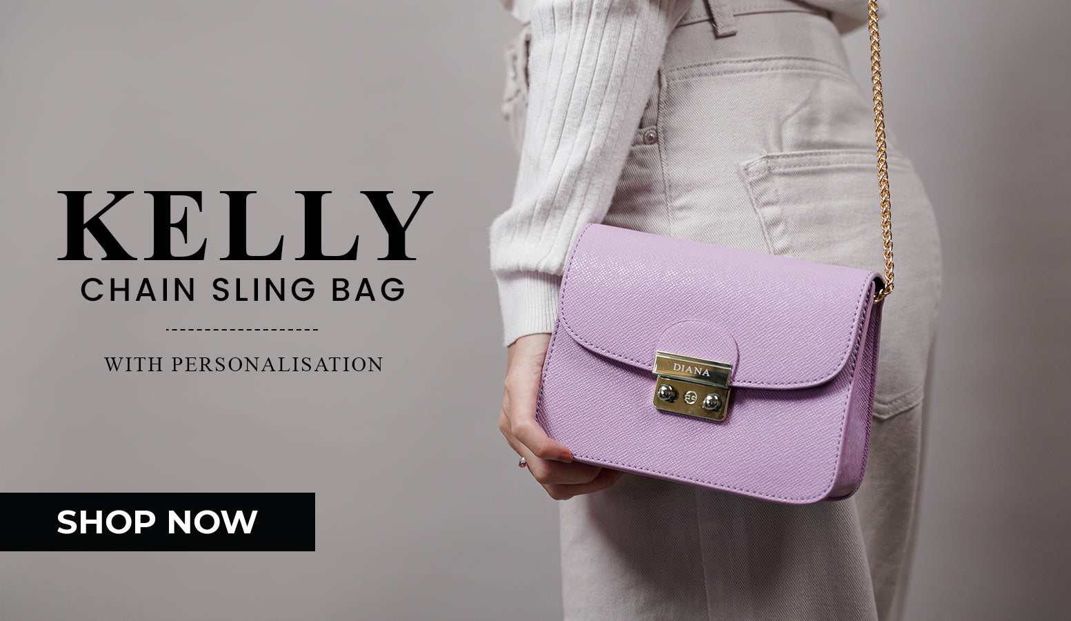Kelly Chain Sling Bag - FamsyMall